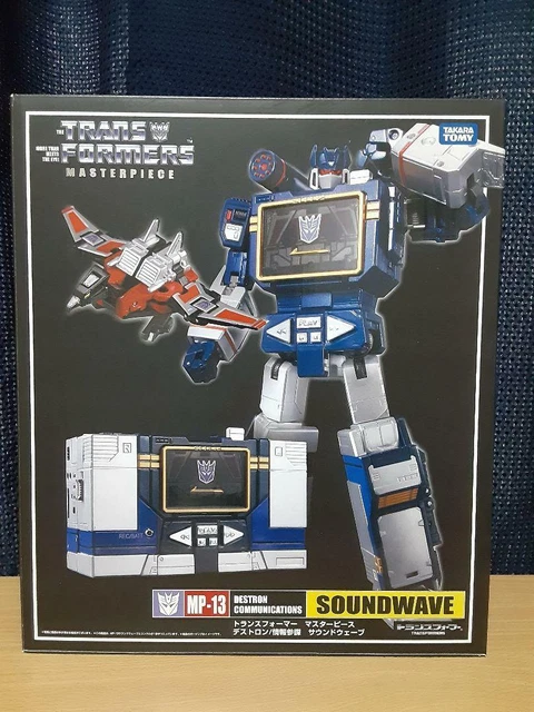 TRANSFORMERS MASTERPIECE MP13 Soundwave Destron Communication Figure ...