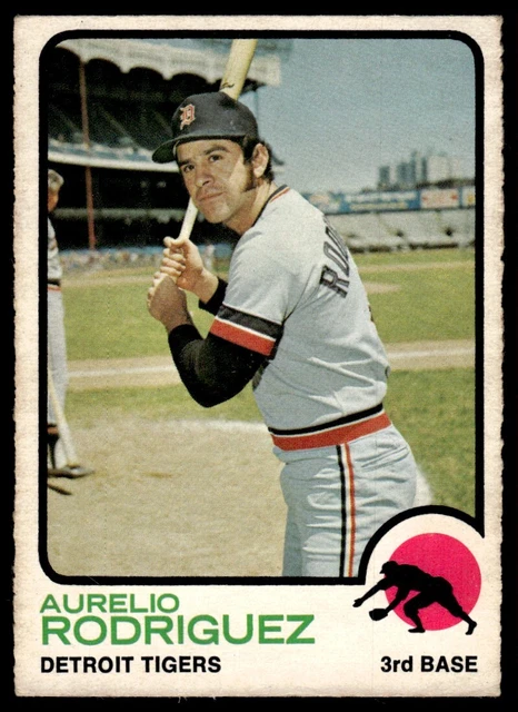 1973 O-PEE-CHEE AURELIO Rodriguez Detroit Tigers #218 R136 EUR 1,46 ...