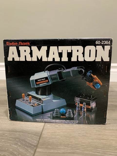 VINTAGE RADIO SHACK ARMATRON Robotic Arm 60-2364 $160.00 - PicClick CA