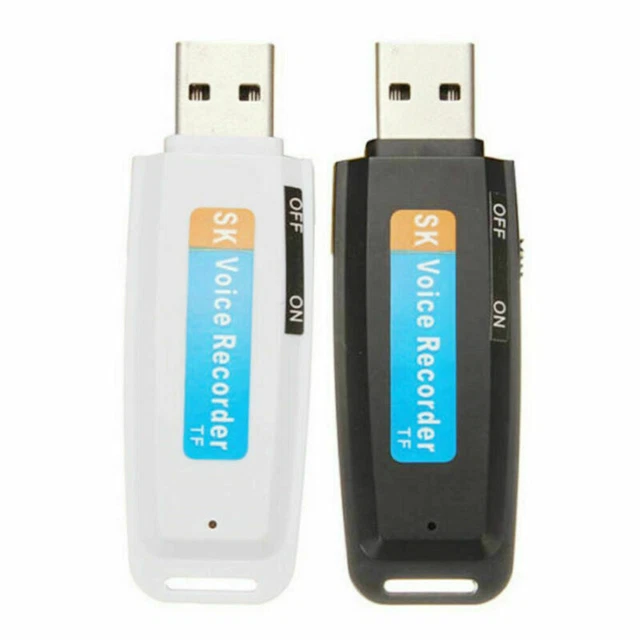 USB2.0 DISK AUDIO Voice Recorder Pen Micro SD TF Card Slot For Win 7/8 ...