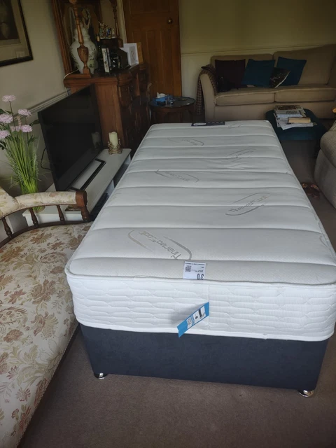 SINGLE PREMIUM DIVAN Bed with Luxury Mattress from Shire Bed Co. Nearly ...