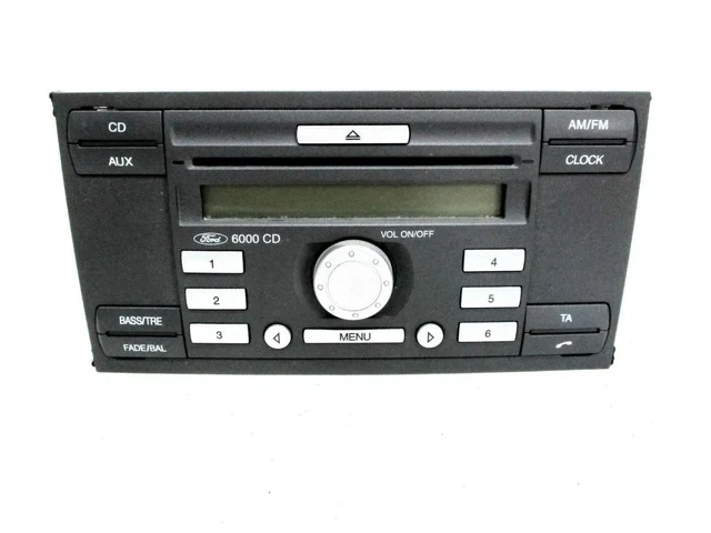 RADIO CD FORD 6000 Avec Code Année 2006 5S7T18C815AF EUR 117,97 ...