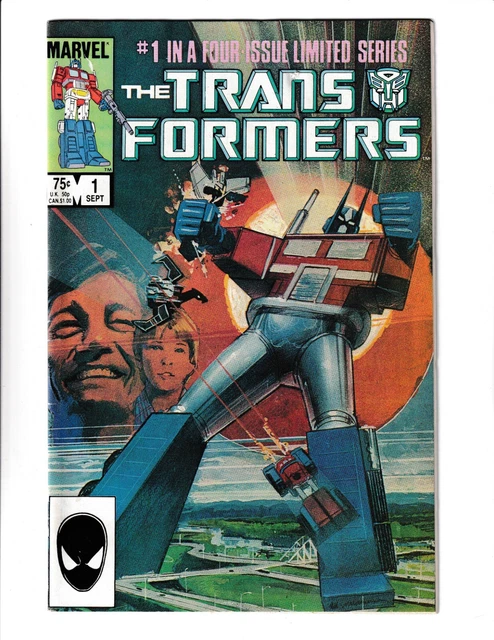 TRANSFORMERS #1 (1984) 1st Optimus/Megatron/Bumble Bee/Star Scream ...