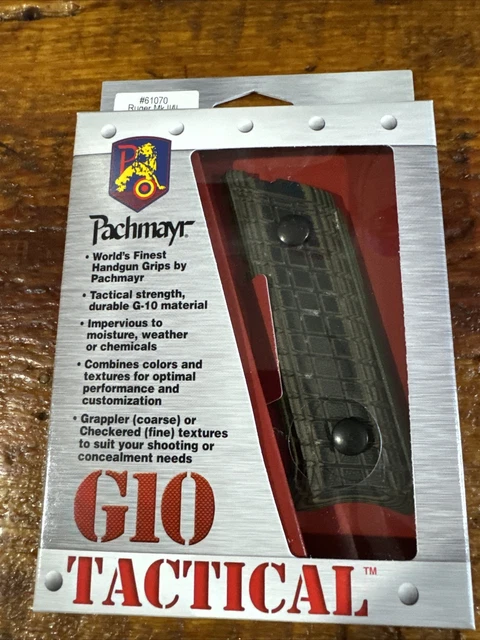 PACHMAYR G10 TACTICAL Grip Green/Black Grappler for MK II/III NEW ...