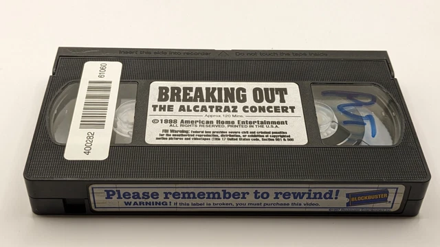 BREAKING OUT: THE Alcatraz Concert - VHS - Usher - Run DMC - HIP HOP ...