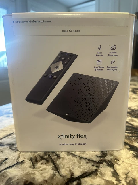 XFINITY FLEX 4K UHD Streaming TV Box with Voice Remote Unopened NEW $19 ...