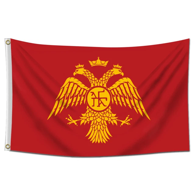 HISTORICAL FLAG IMPERIUM Romanum Byzantine Empire Flag. £23.88 ...