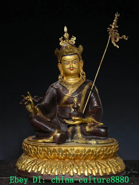 17 'BOUDDHISME TIBÉTAIN cuivre doré tugurupama Sambava Grand Bouddha EUR 882,00 - PicClick FR