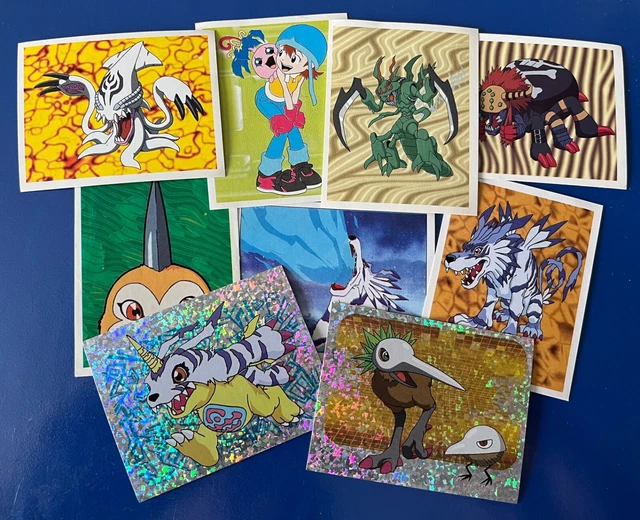 DIGIMON 2000 PANINI Single Stickers for Album RARE (Pokeon Type) - Pick ...