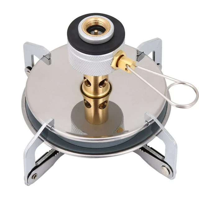 MINI BUTANE PROPANE Gas Stove Burner Camping Cooking Foldable Hiking ...