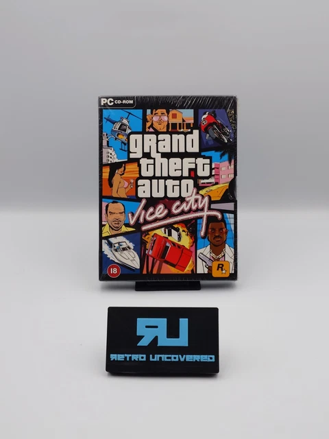 GRAND THEFT AUTO Vice City - PC CD-ROM - PAL (Factory Sealed) £64.99 ...