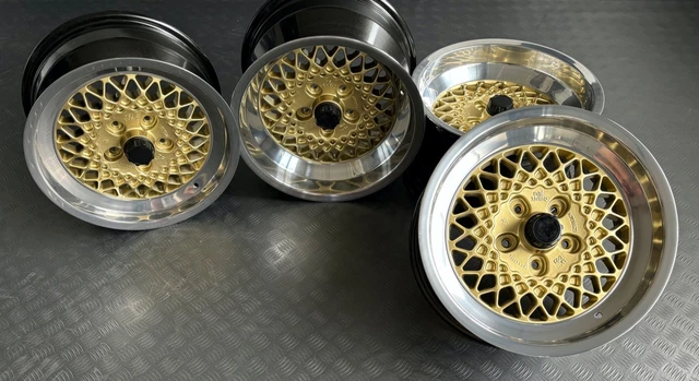 RIAL MESH 7+9X16 Mercedes SL SLC 107 W116 W123 W126 SEC Alufelgen ...