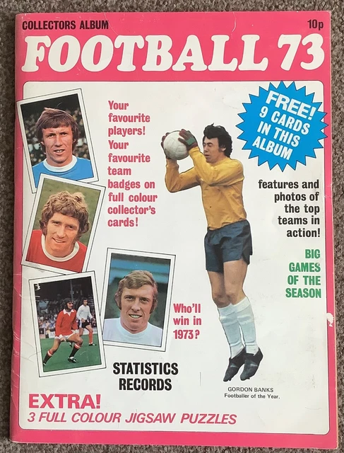 VERY RARE PANINI Top Sellers Football 73 Sticker Album (only 45 ...