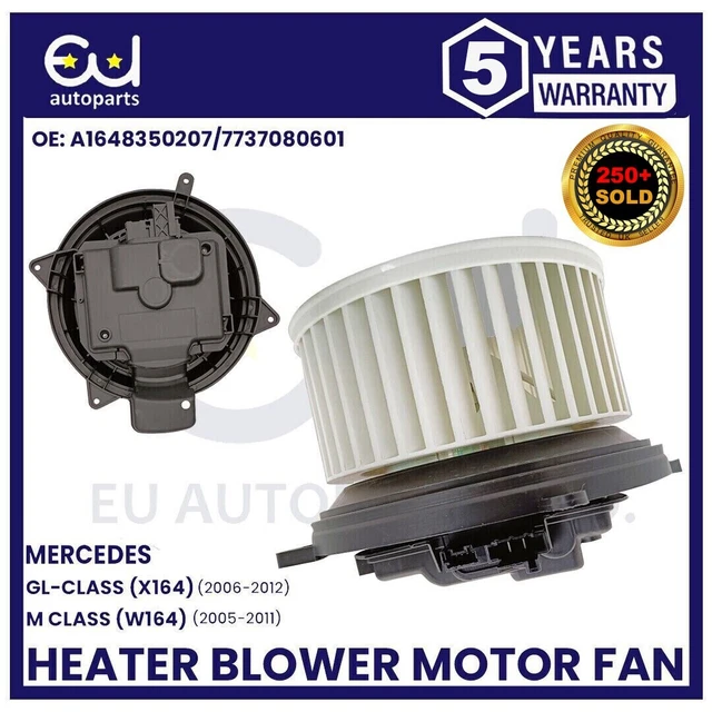 HEATER BLOWER MOTOR Fan For Mercedes M Gl R Class W164 X164 W251 ...