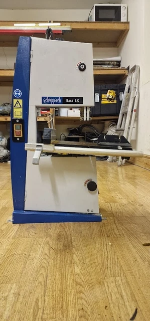 SCHEPPACH BASA 1 Bench Bandsaw | 4" Depth of Cut + 195mm Throat ...