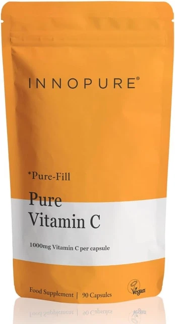 VITAMIN C 1000MG Capsules Pure No Fillers 90 Capsules One a Day £23.50 ...