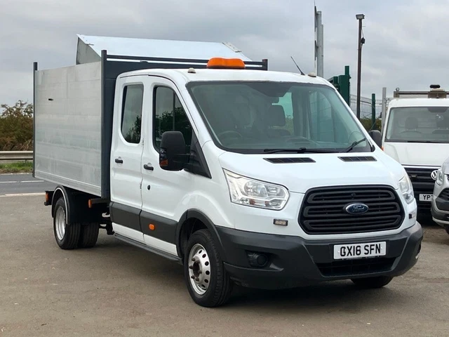 FORD TRANSIT CREW Cab Arb Tipper. 13,995 No Vat £13,995.00 - PicClick UK