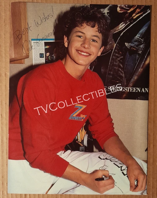 MAGAZINE PINUP CENTERFOLD~ MENUDO w Ricky Martin ~1980s ~~Back- KIRK ...