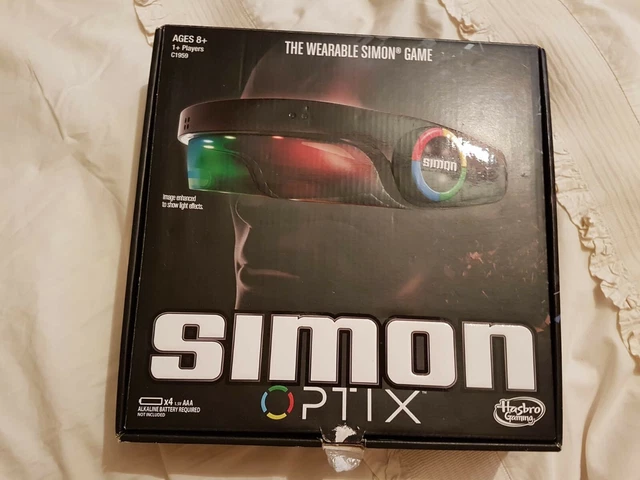 HASBRO GAMING SIMON Optix Wearable Memory Game £8.00 - PicClick UK