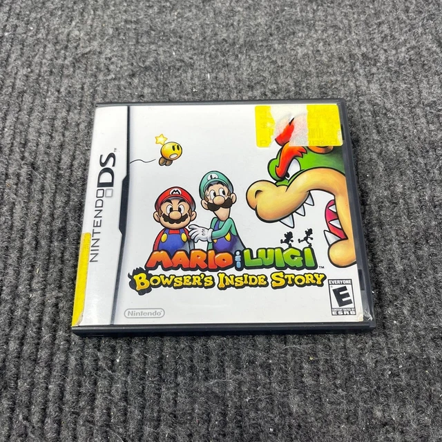 MARIO & LUIGI: Bowser's Inside Story Nintendo DS, 2009 CIB Authentic £ ...