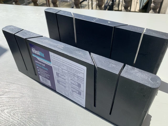 COVE MITRE BOX Artex universal mitre block for 100mm 127mm and 135mm ...