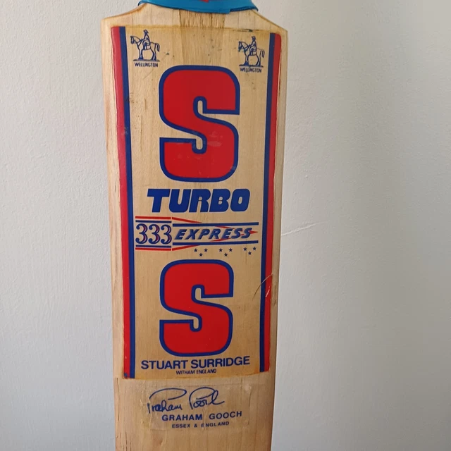 RARE STUART SURRIDGE Turbo Express Gooch 333 Cricket Bat 2lb 10 1/2oz £ ...