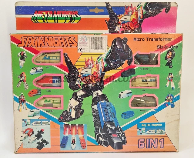 MICRO TRANSFORMERS RAIDEN Train Robot Trainbot Vintage '80 Bootleg Ko ...