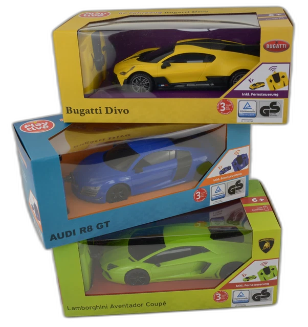 PLAYTIVE RC FAHRZEUG 1:24 AUSWAHL Lamborghini Audi Bugatti NEU OVP EUR ...