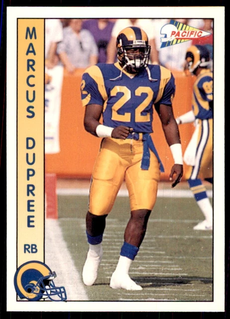 1992 PACIFIC MARCUS Dupree cartes de football #478 EUR 1,90 - PicClick FR