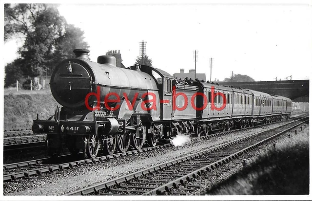 RAILWAY PHOTO LNER C1 4419 Hatfield 1937 GNR Ivatt Atlantic Loco £3.75 ...
