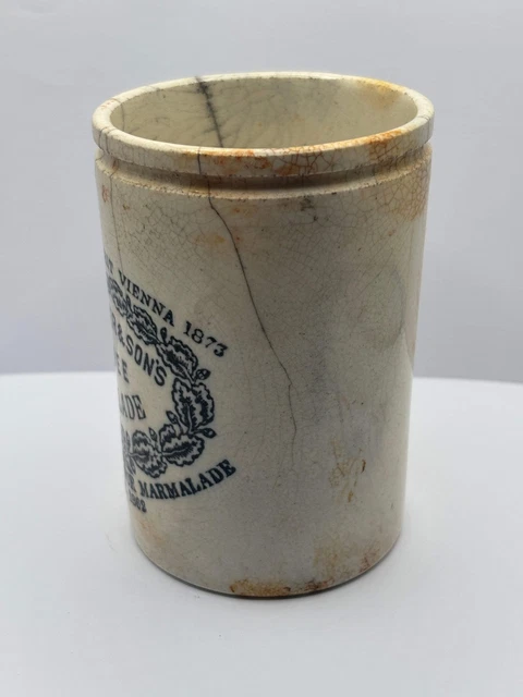 OLD 1LB JAMES Keiller Dundee marmalade jar. Damaged £13.20 - PicClick UK