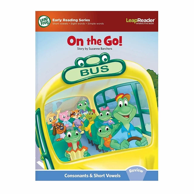 LEAPFROG LEAPREADER LEARN to Read Phonics Book Set 1: Short Vowels £34. ...