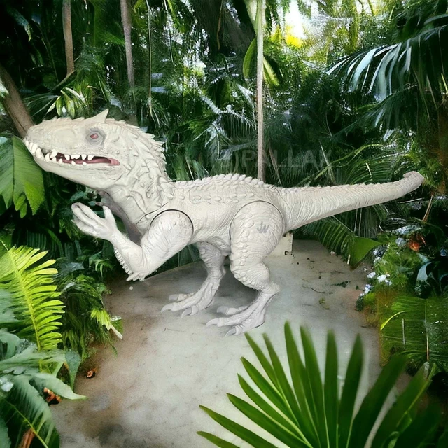 JURASSIC WORLD LIGHTS & Sounds Indominus Rex 50 Cm / Hasbro 2015 EUR 49 ...