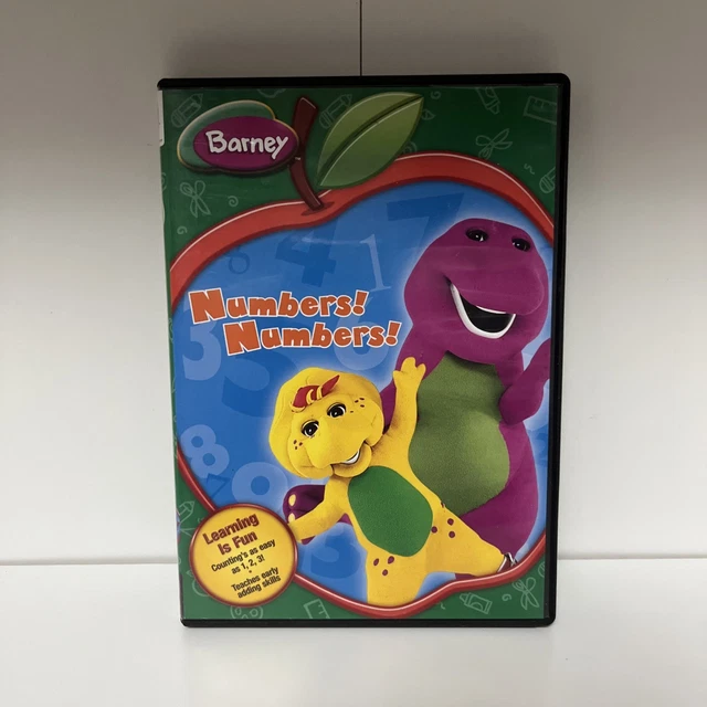 BARNEY NUMBERS NUMBERS! DVD Good Condition DVD Barney Home Video $18.00 ...