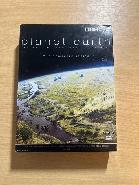 BBC PLANET EARTH The Complete Series DVD 5-Disc Set Box Set David ...