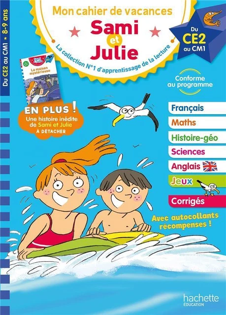 MON CAHIER DE vacances Sami et Julie : du CE2 au CM1 EUR 5,90 - PicClick FR