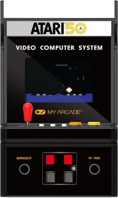 MY ARCADE ATARI Micro Player Pro Portable Retro Arcade 100 Games (Atari ...