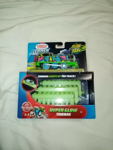 THOMAS AND FRIENDS TrackMaster Motorized Hyper Glow Thomas Train NEW ...