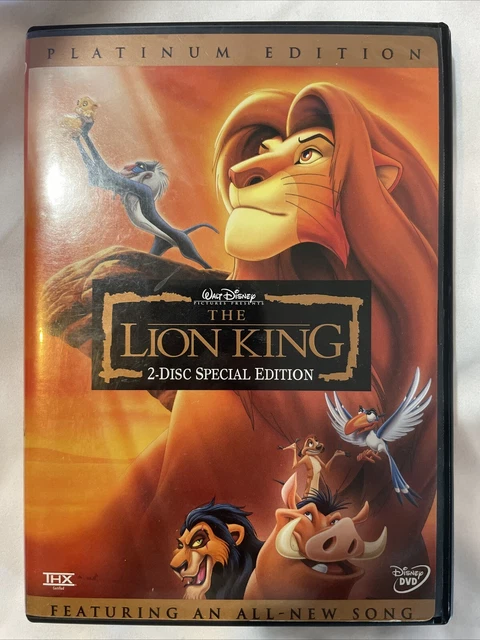 THE LION KING Platinum Edition DVD $8.45 - PicClick AU