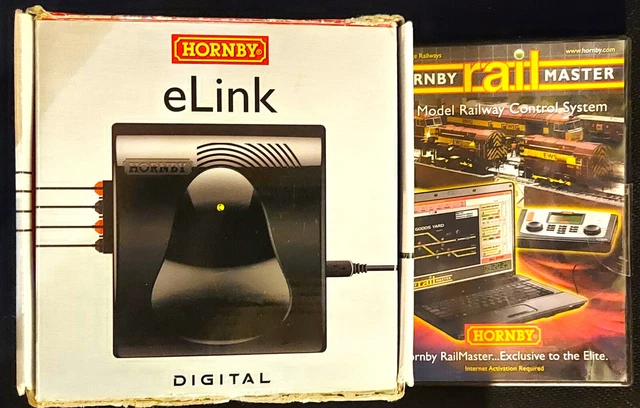 HORNBY DIGITAL R8312 eLink Interface Unit with Railmaster Software ...