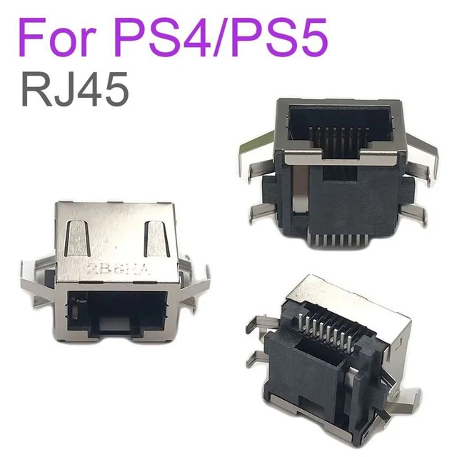 8PIN RJ45 NETWORK Jack Original Net Connector Socket for PS4/PS5 £6.00 ...