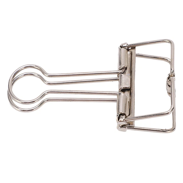 PAPER BINDER CLIPS Beautiful Multipurpose Durable 50Pcs Convenient ...