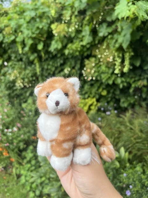 RUSS BERRIE TINY Cat Kitten Ginger Plush 7” Soft Toy £7.50 - PicClick UK