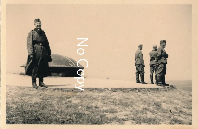 FOTO WW2 MILITARY: France Fort de Douaumont bunker Wehrmacht Soldaten ...