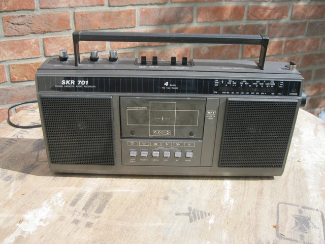 DDR RADIO RFT Treptow Berlin SKR 701 Radio funktioniert EUR 53,00 ...