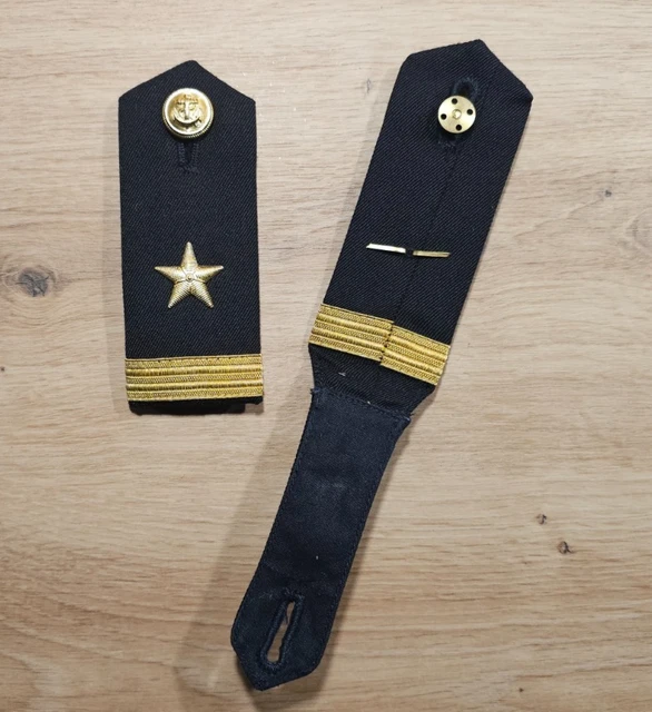 SCHULTERKLAPPEN BUNDESWEHR MARINE aktuell ab 2025 Oberleutnant zur See ...