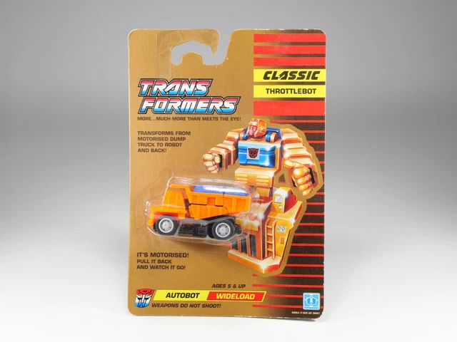 HASBRO / TAKARA - Transformers G1 - 1991 - Throttlebot Autobot Wideload ...