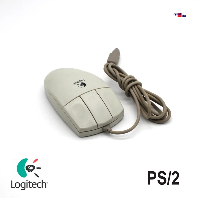 LOGITECH M-S35 SOURIS Ps/2 Connecteurs Port Rétro Vintage PS2 PS-2 ...