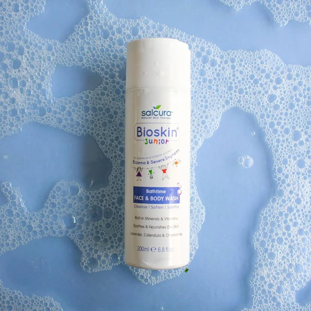 SALCURA NATURAL SKIN Therapy, Bioskin Junior Face & Body Wash, Low ...