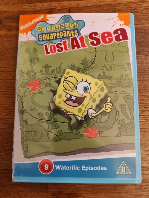 DVD - SPONGEBOB Squarepants Lost At Sea Animated Series PAL Plays UK R2 ...